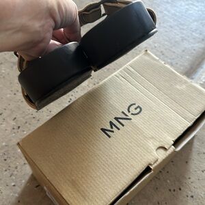 Mango | Shoes | Mango Leather Sandals New | Poshmark
